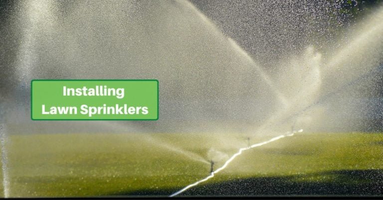 How To Install A Lawn Sprinkler System - Yards Improved